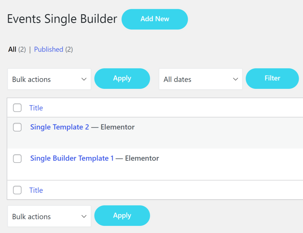 Elementor Single Builder Addon - MEC Knowledgebase
