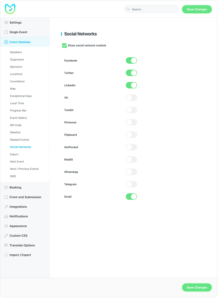 Event Modules - MEC Knowledgebase