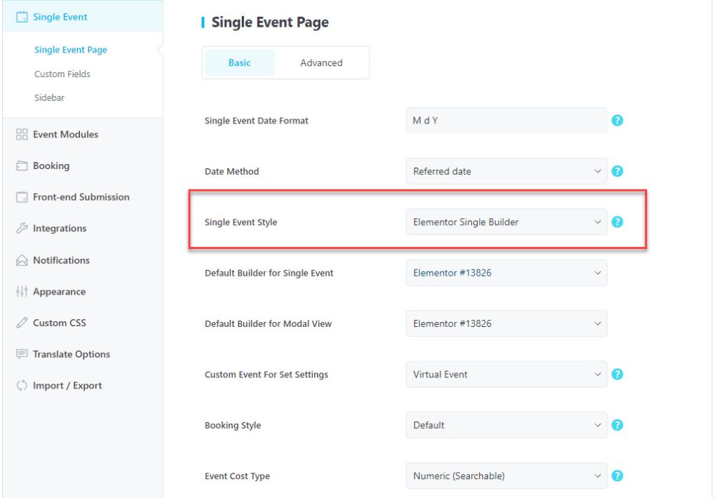 Elementor Single Builder Addon - MEC Knowledgebase