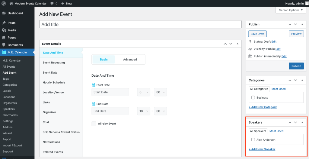 Event Modules - MEC Knowledgebase