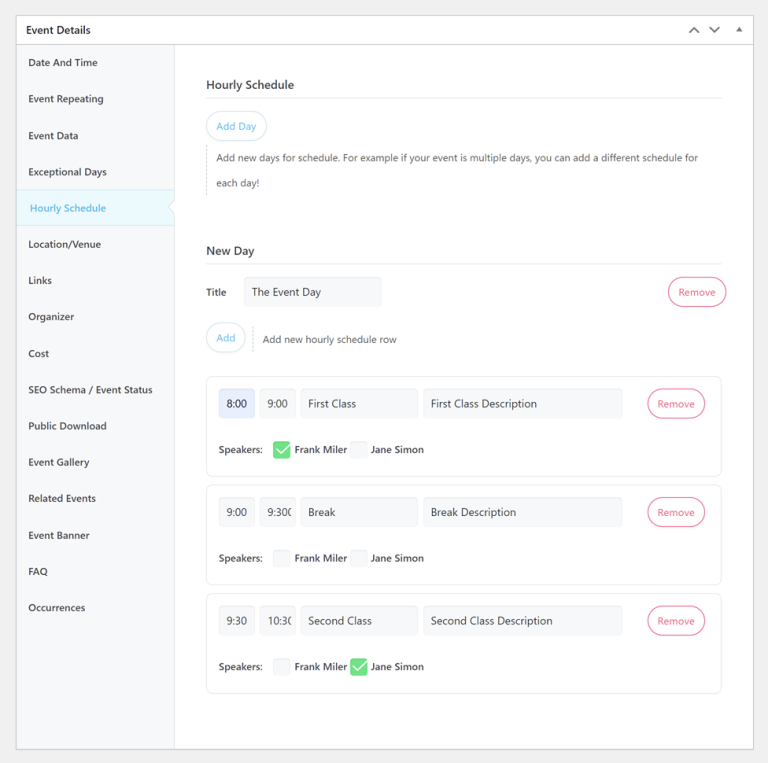 How to Add Event In MEC Plugin? - MEC Knowledgebase