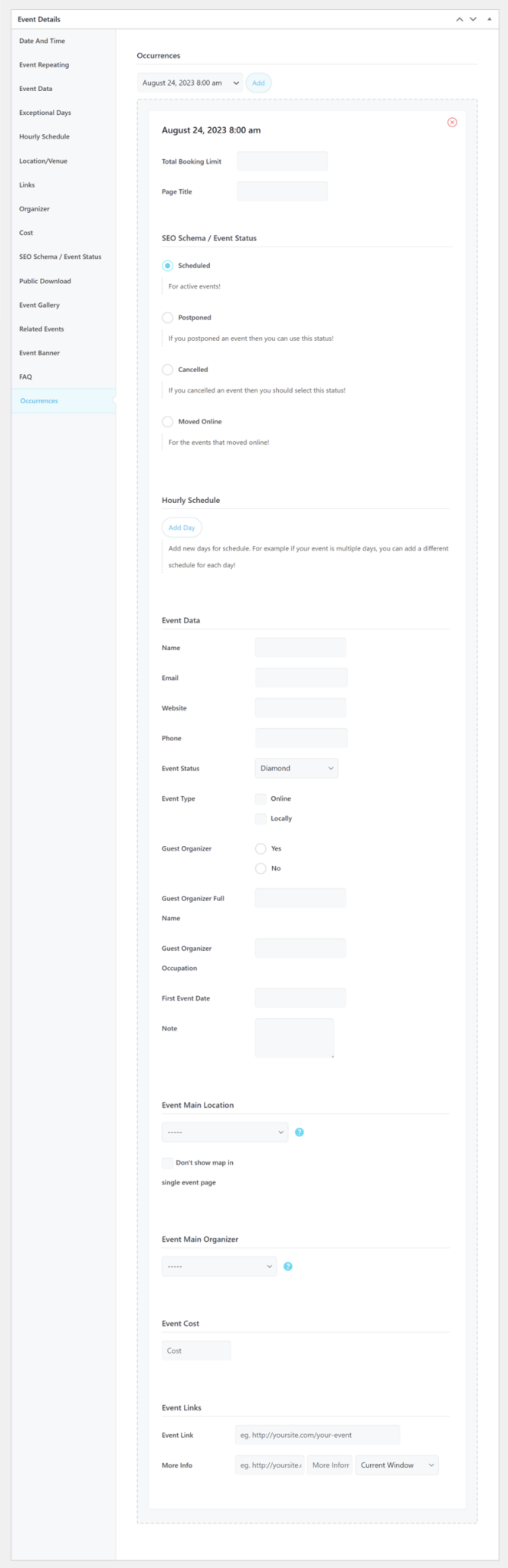 How to Add Event In MEC Plugin? - MEC Knowledgebase