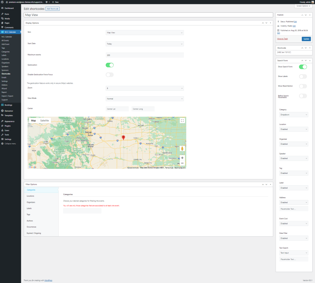 Advanced Map Addon - MEC Knowledgebase
