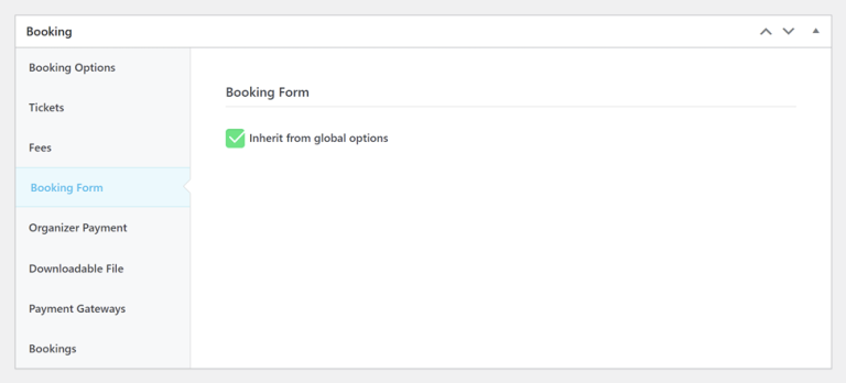 Booking Settings - MEC Knowledgebase