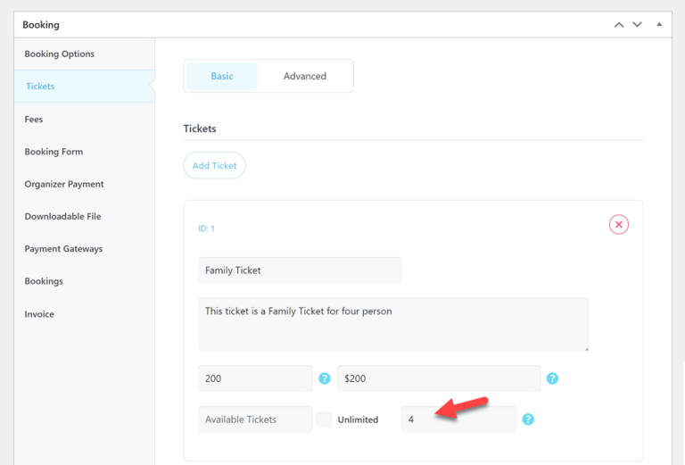 Booking Settings - MEC Knowledgebase