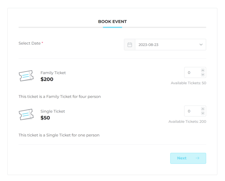 Booking Settings - MEC Knowledgebase