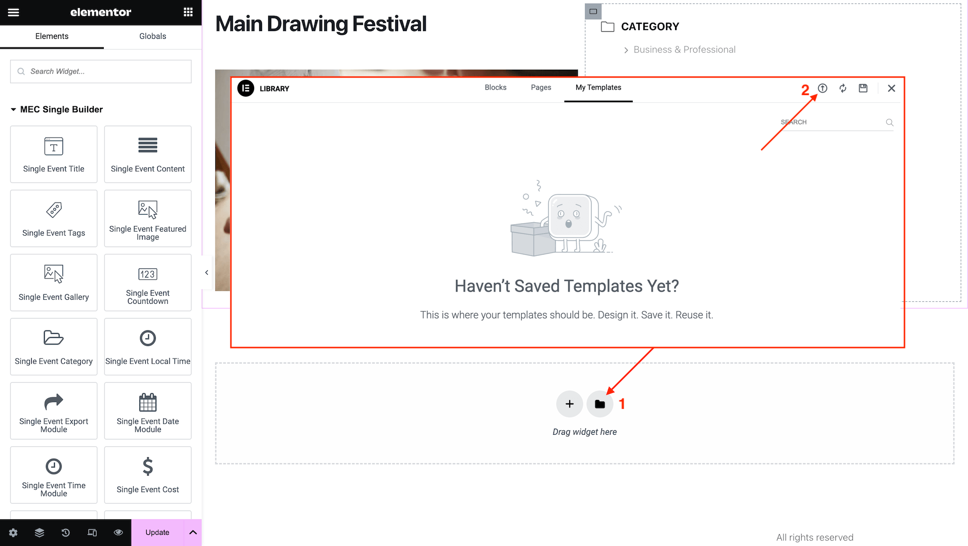 Elementor Single Builder Addon - MEC Knowledgebase