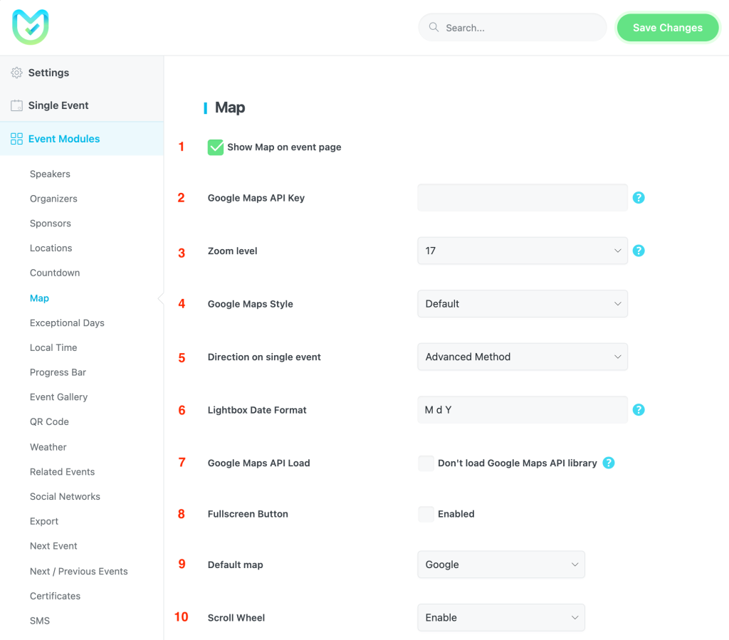 Advanced Map Addon - MEC Knowledgebase
