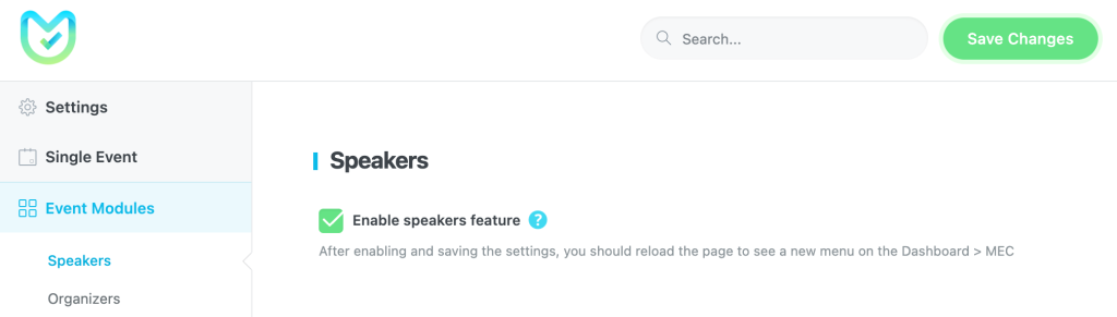 Advanced Speaker Addon - MEC Knowledgebase