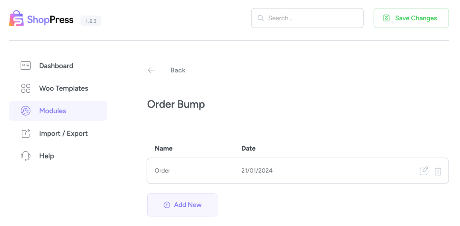 Order Bump - ShopPress