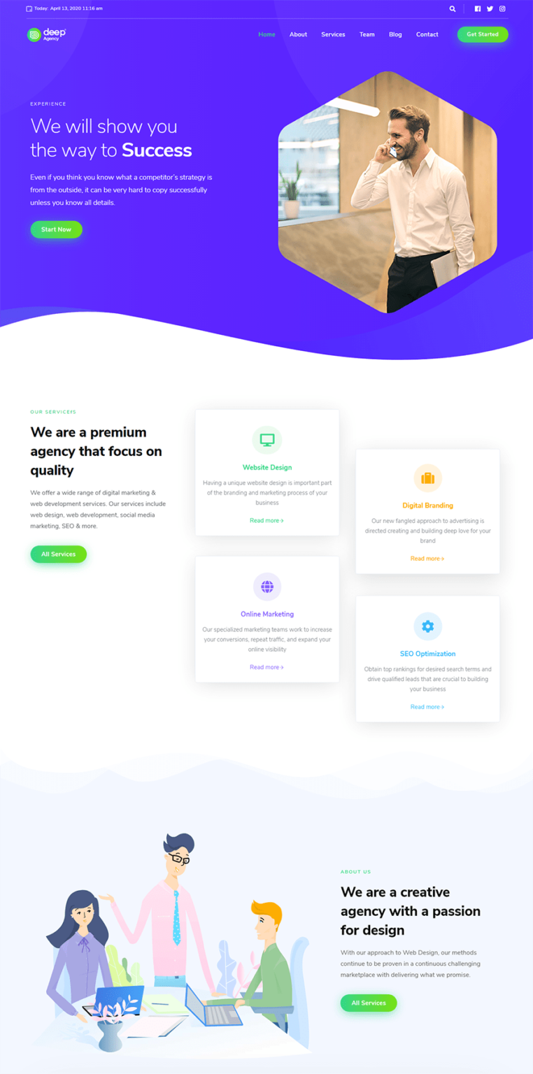 10+ Best Free WordPress Themes 2021 | Webnus