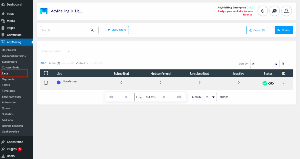 How to Integrate AcyMailing with Modern Events Calendar