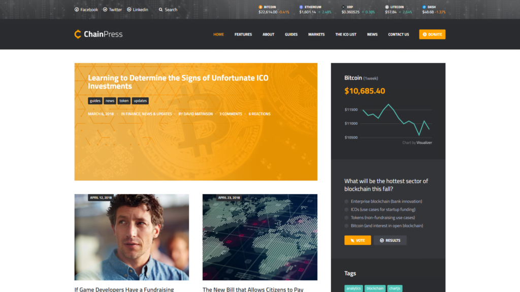 9 Best NFT WordPress Themes