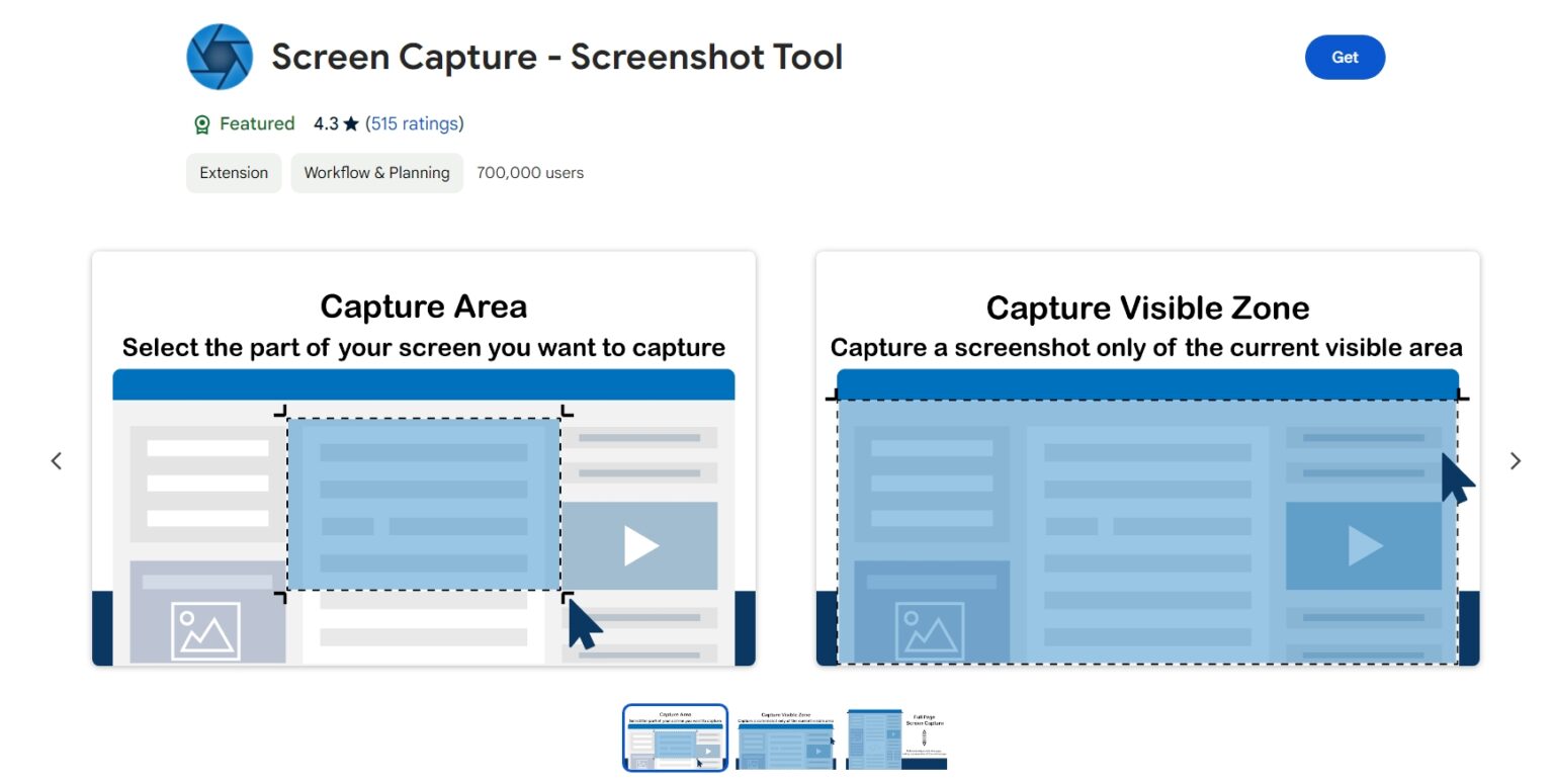 12 Best Google Chrome Screenshot Extensions
