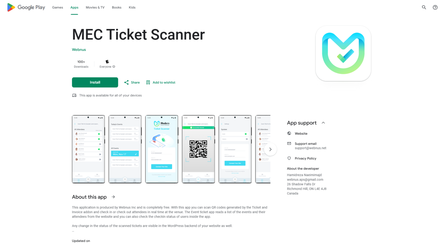 MEC Ticket Scanner App: The Ultimate Android Event Ticket Scanner