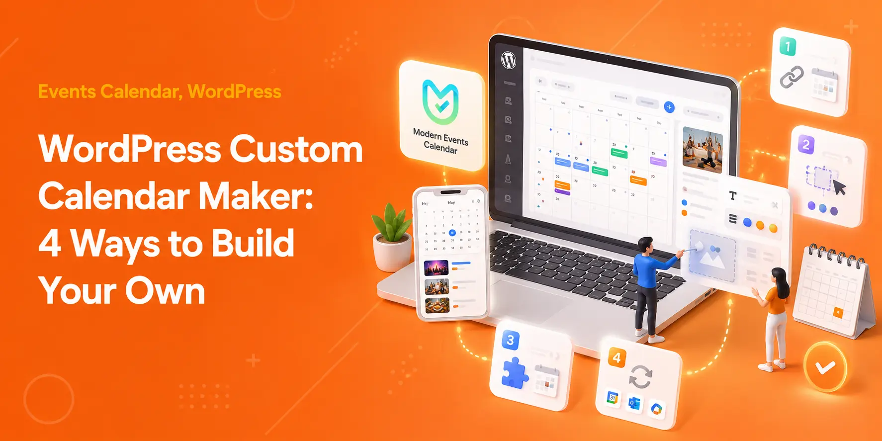 WordPress Custom Calendar Maker: 4 Ways to Build Your Own
